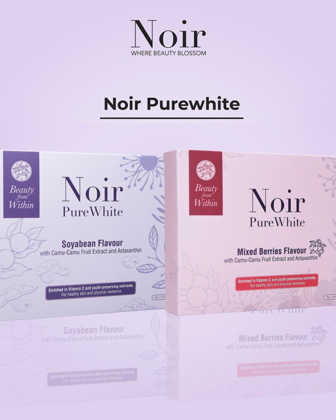 Noir Landing Page - Noir Beauty Shop